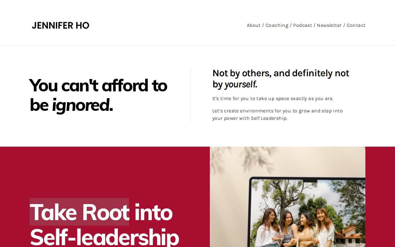 Jennifer Ho - Life Coach for Quiet Achievers